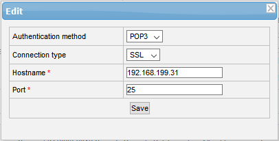 SMTP Authentication Settings, SMTP Server Authentication, Comodo Secure Email Gateway | Comodo